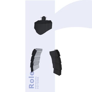 Shield Curse Armor - DIY Cosplay Pepakura Foam Template - Etsy