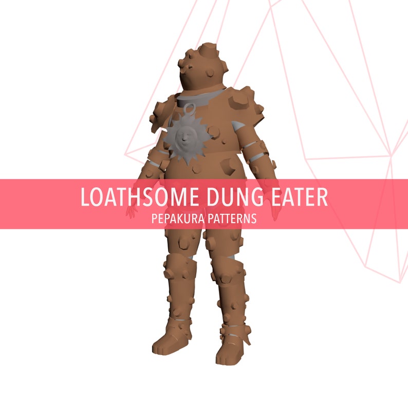 Dung Eater Armor Elden Ring Cosplay Pepakura Foam Template - Etsy UK