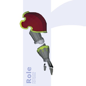 Meliodas Inspired Armor - DIY Cosplay Pepakua Foam Template - Etsy