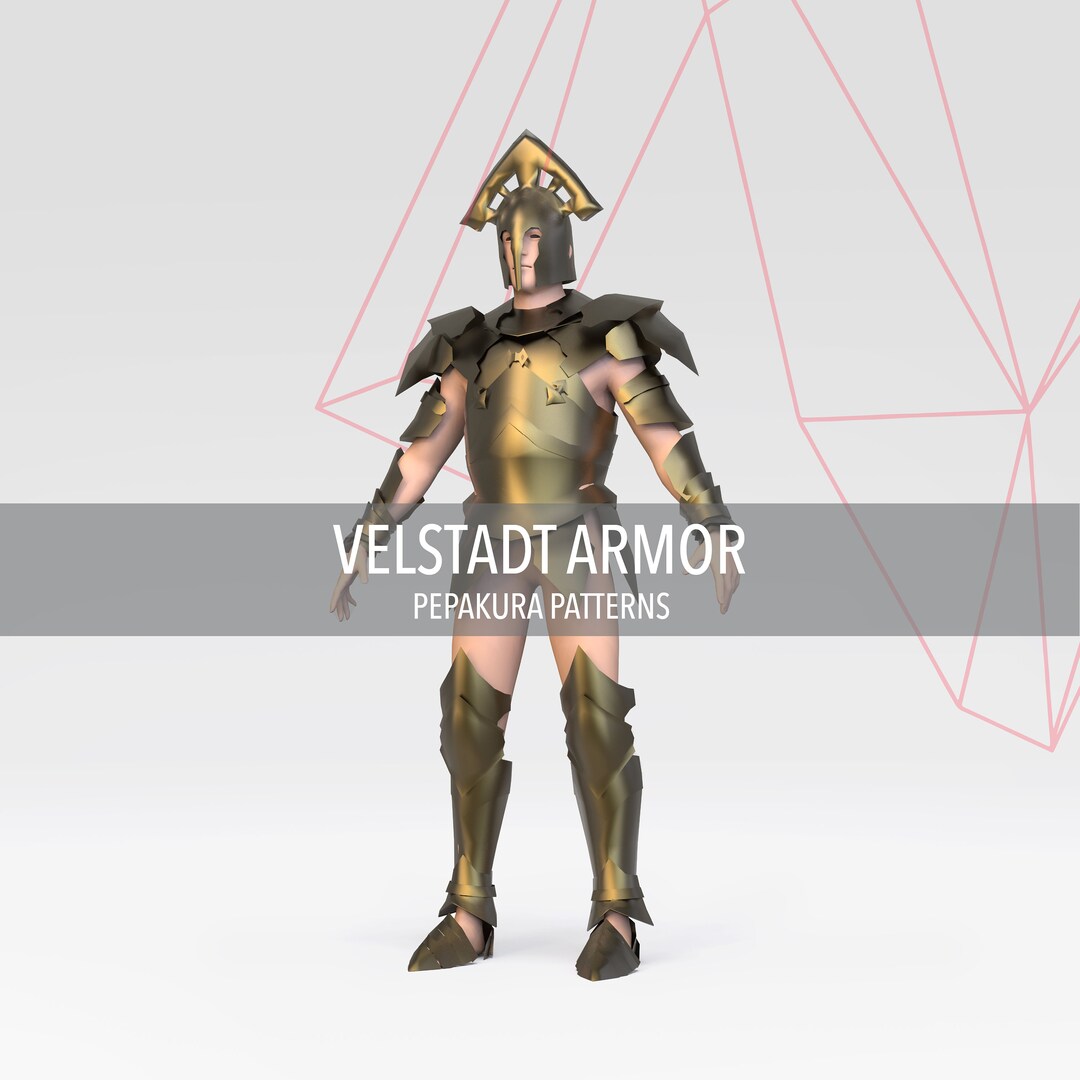 Royal Aegis Inspired Armor DIY Cosplay Pepakura Foam Template - Etsy ...