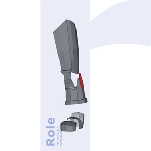 Nerdy Robot - DIY Cosplay Pepakura Foam Template - Etsy