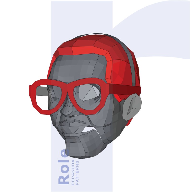 Nerdy Robot - DIY Cosplay Pepakura Foam Template - Etsy