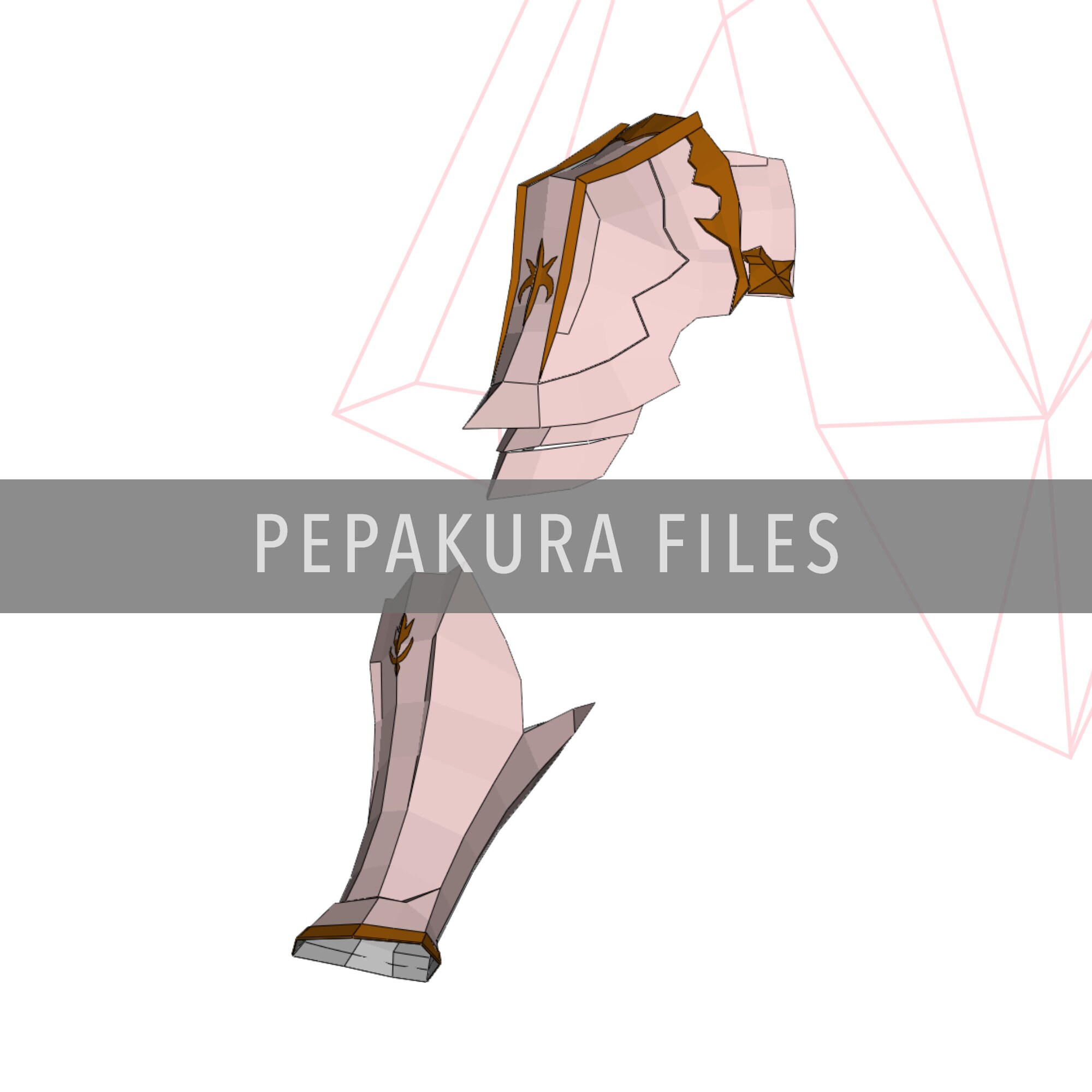 Kisara's Armor DIY Cosplay Pepakura Foam Template - Etsy Canada