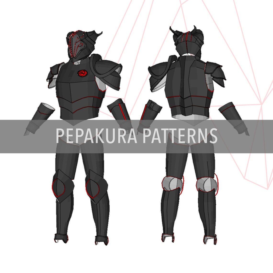 Eclipse Armor DIY Cosplay Pepakura Foam Template - Etsy