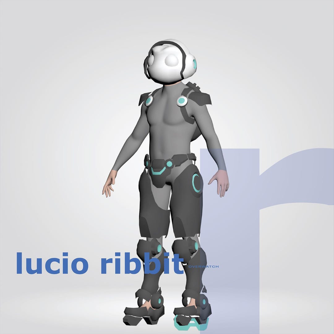 Lucio Ribbit - DIY Cosplay Pepakura Foam Template - Etsy