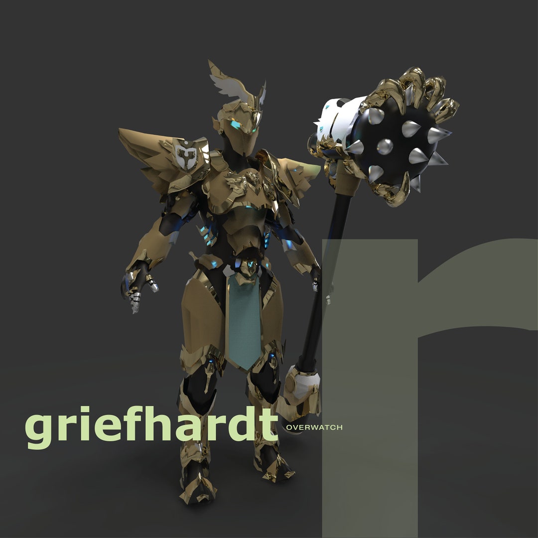 Griefhardt Inspired - DIY Cosplay Pepakura Templates - Etsy