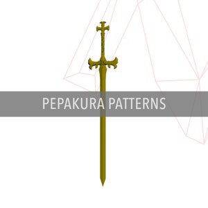 Alice Integrity Knight - DIY Cosplay Pepakura Foam Template - Etsy