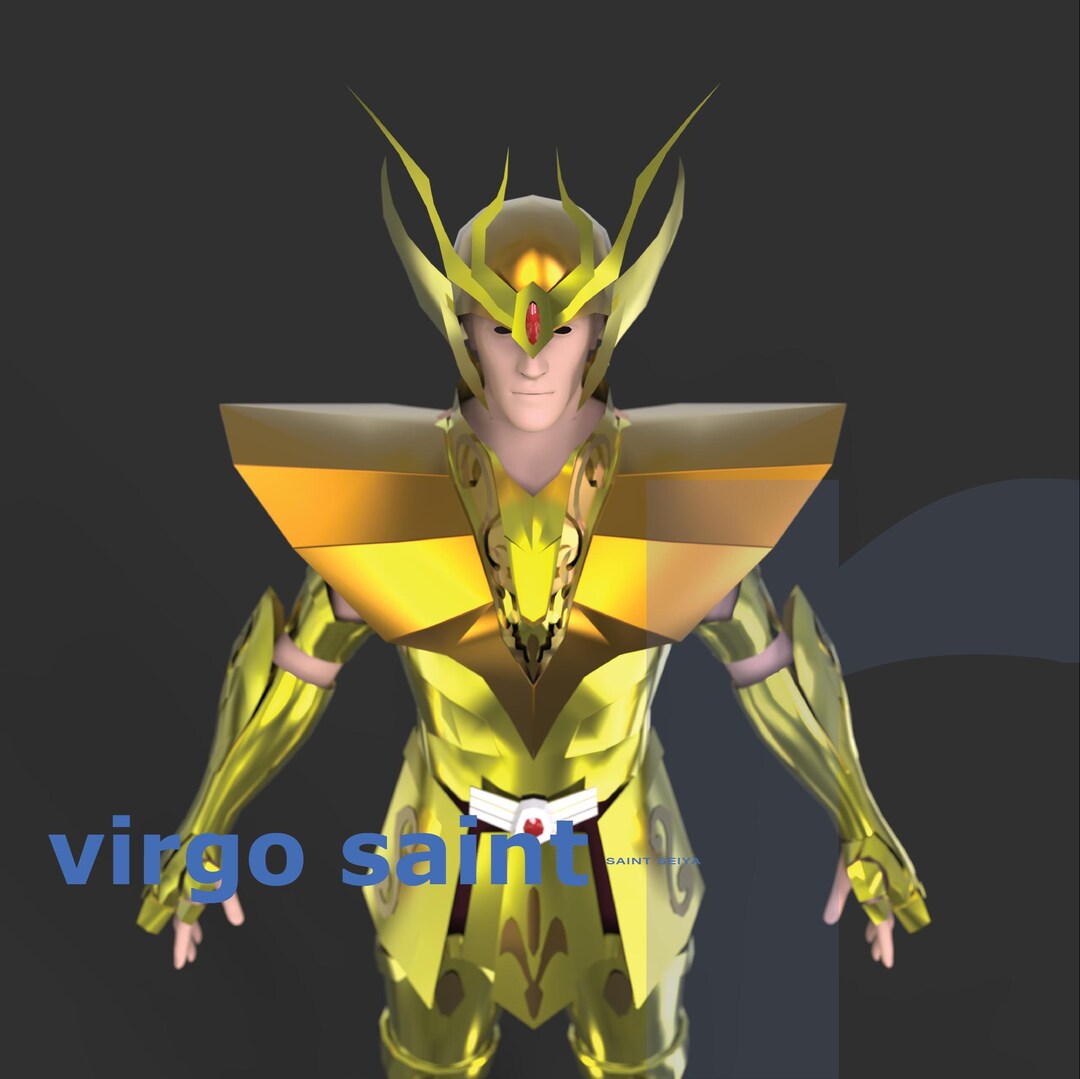 Virgo Saint Shaka DIY Cosplay Pepakura Foam Template - Etsy