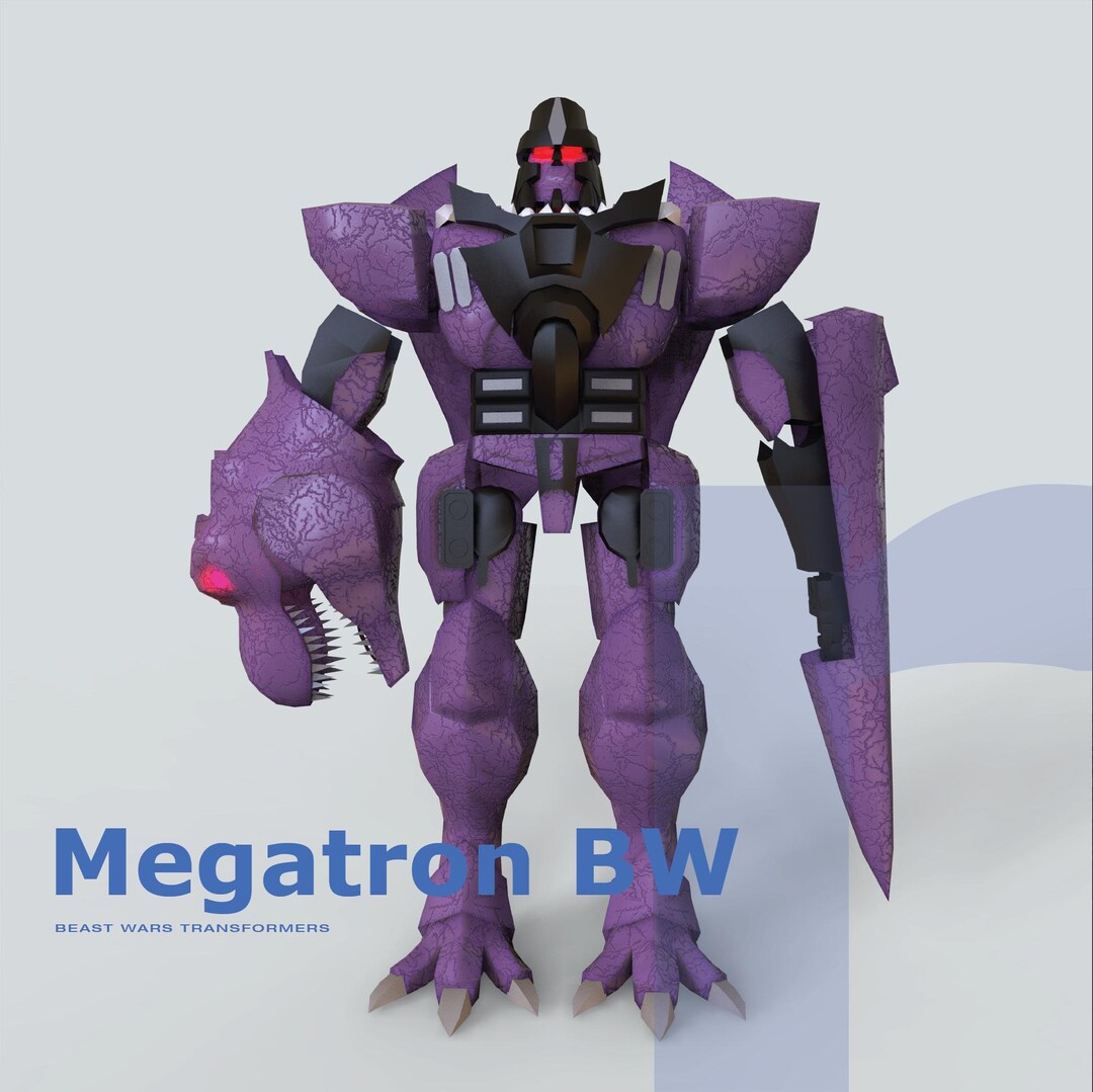 Beast Wars Megatron - DIY Cosplay Pepakura Foam Template - Etsy Canada