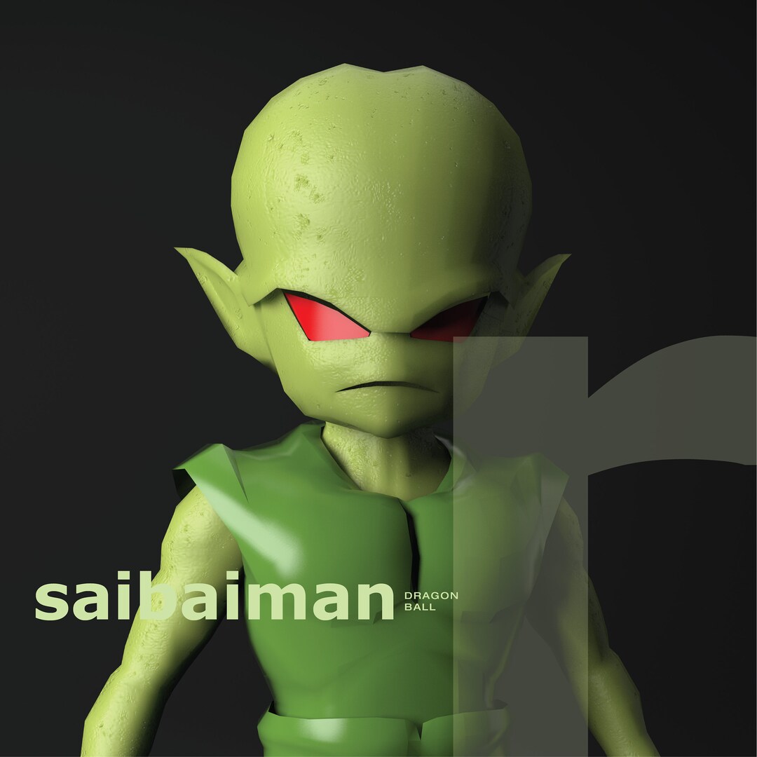 Saibaiman Costume - DIY Cosplay Pepakura Foam Template - Etsy
