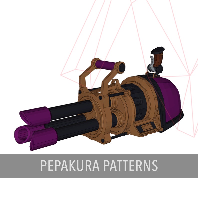 Arcane Inspired Weapon Set DIY Cosplay Pepakura Foam - Etsy