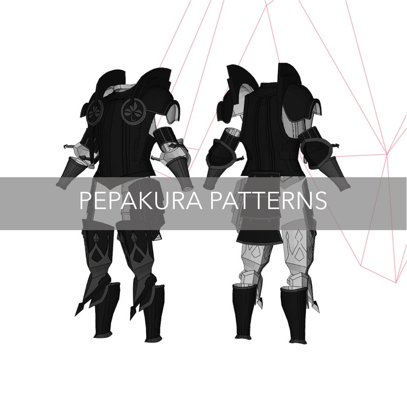 Shadow Knight Oswald DIY Cosplay Pepakura Foam Template - Etsy