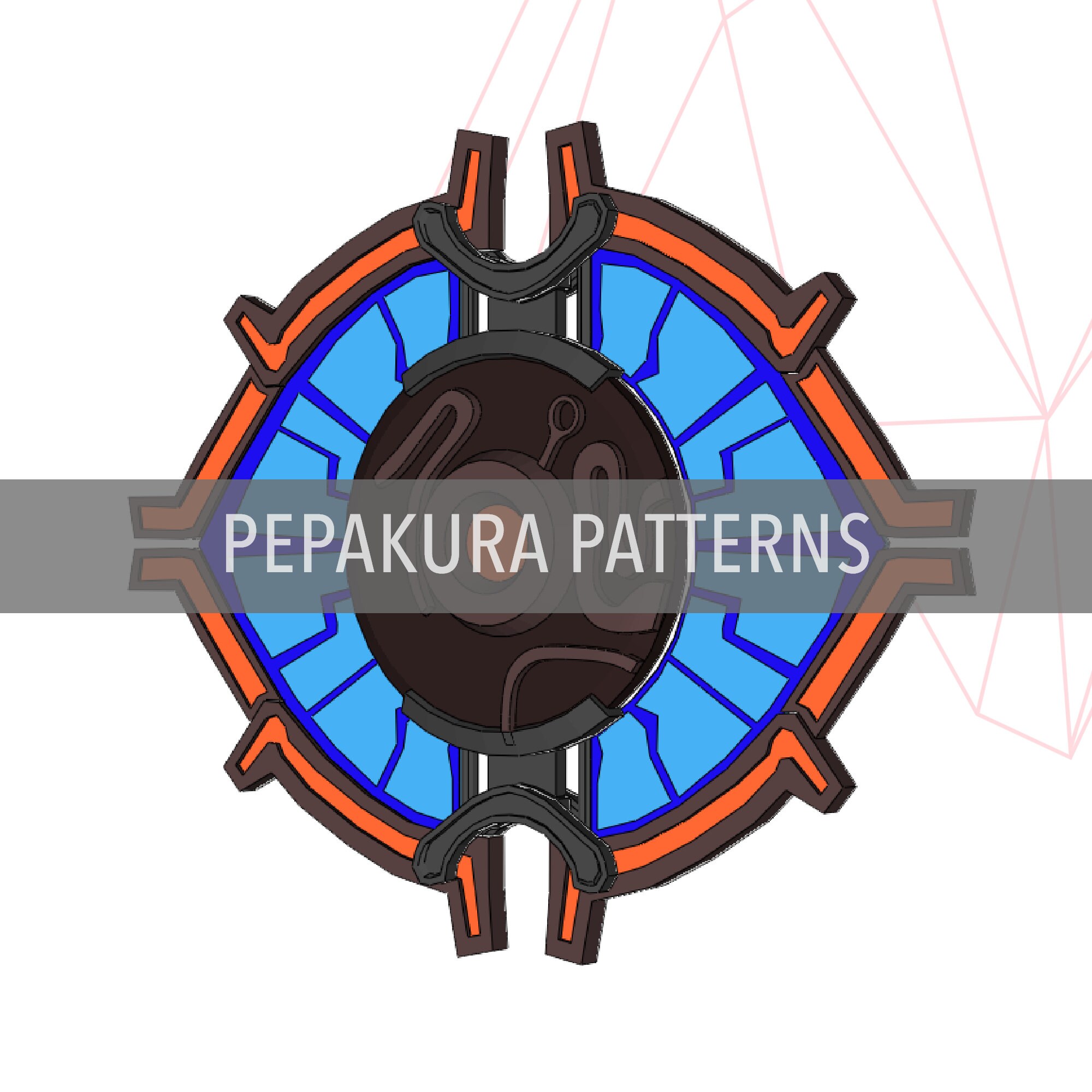 Sculpting & Forming Zelda BotW Ancient Shield Pepakura Files Craft ...