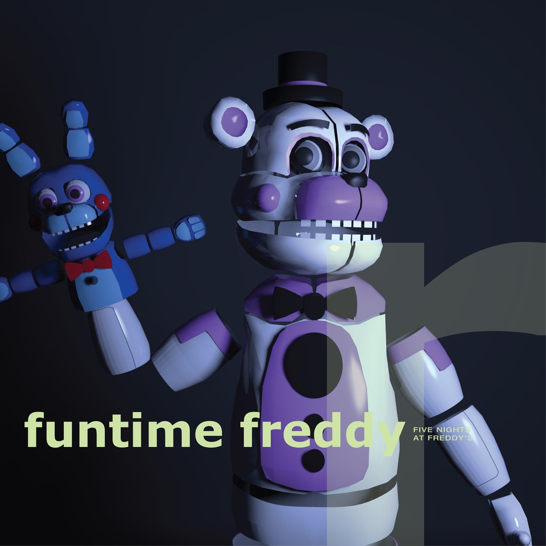 Funtime Freddy Animatronic - DIY Cosplay Pepakura Foam Template - Etsy