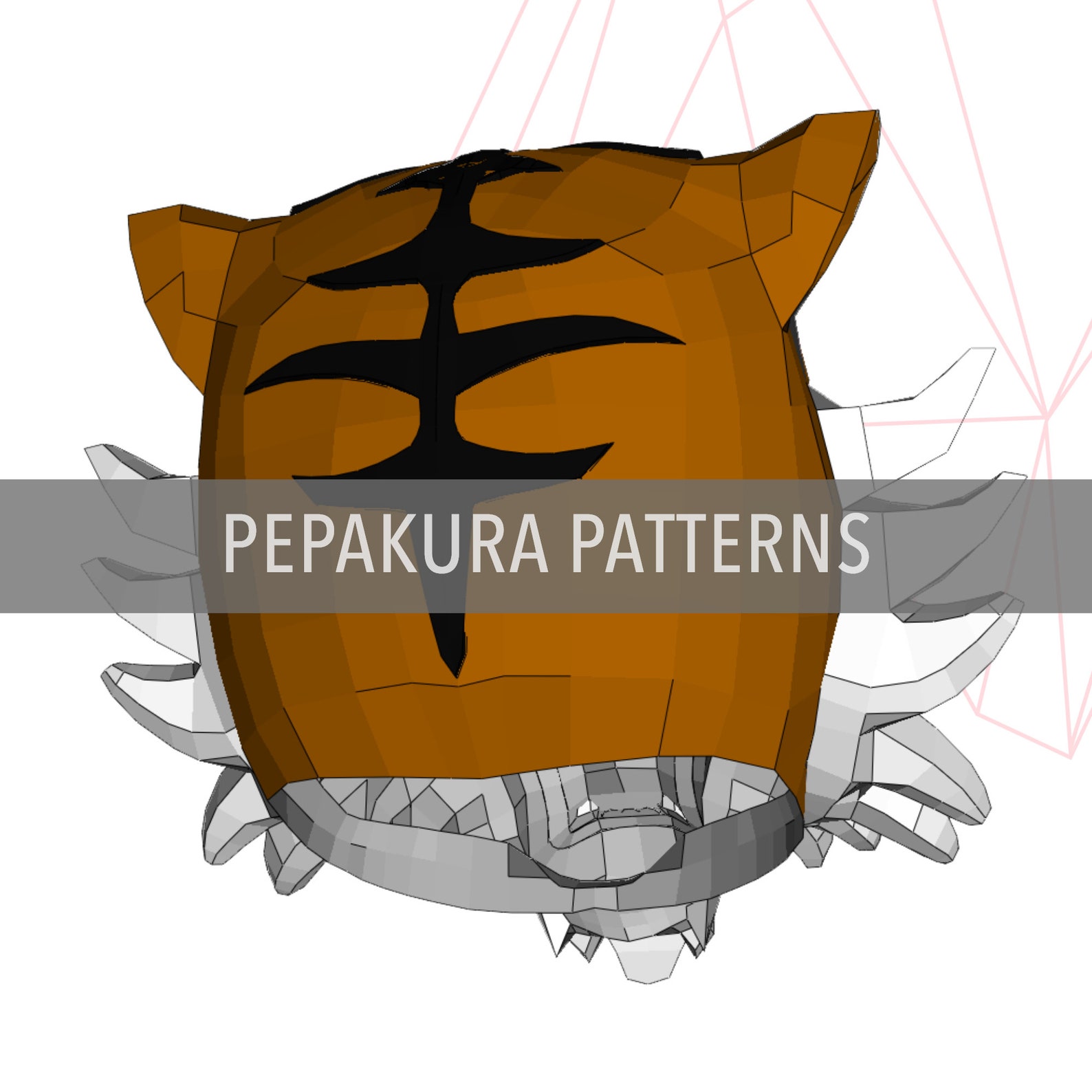 Tiger Mask II Wrestling Cosplay Pepakura Foam Template - Etsy