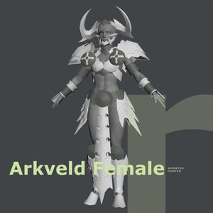 Arkveld Female - DIY Cosplay Pepakura Foam Templates - Etsy