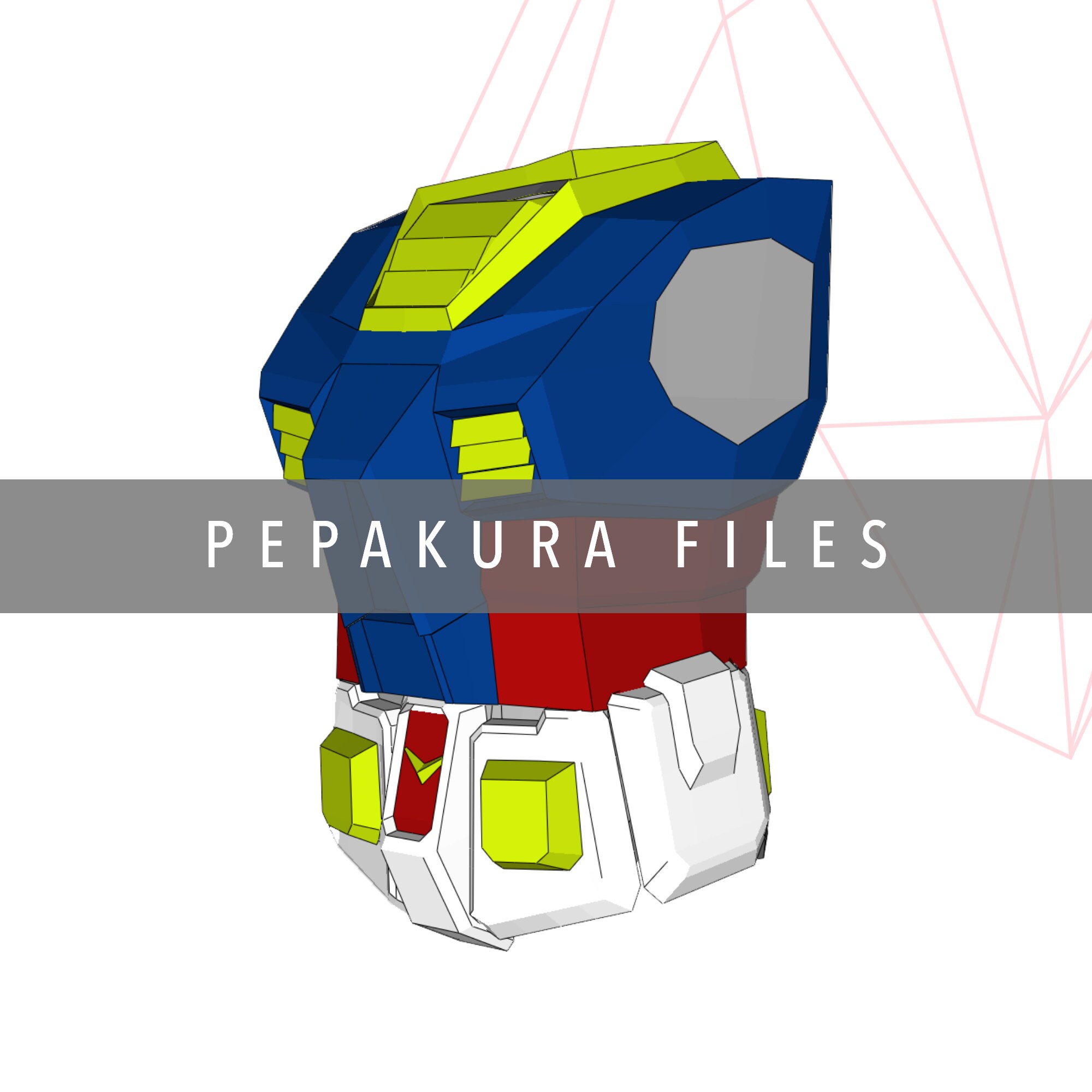 Gundam RX-78-2 Armor DIY Cosplay Pepakura Foam Template - Etsy