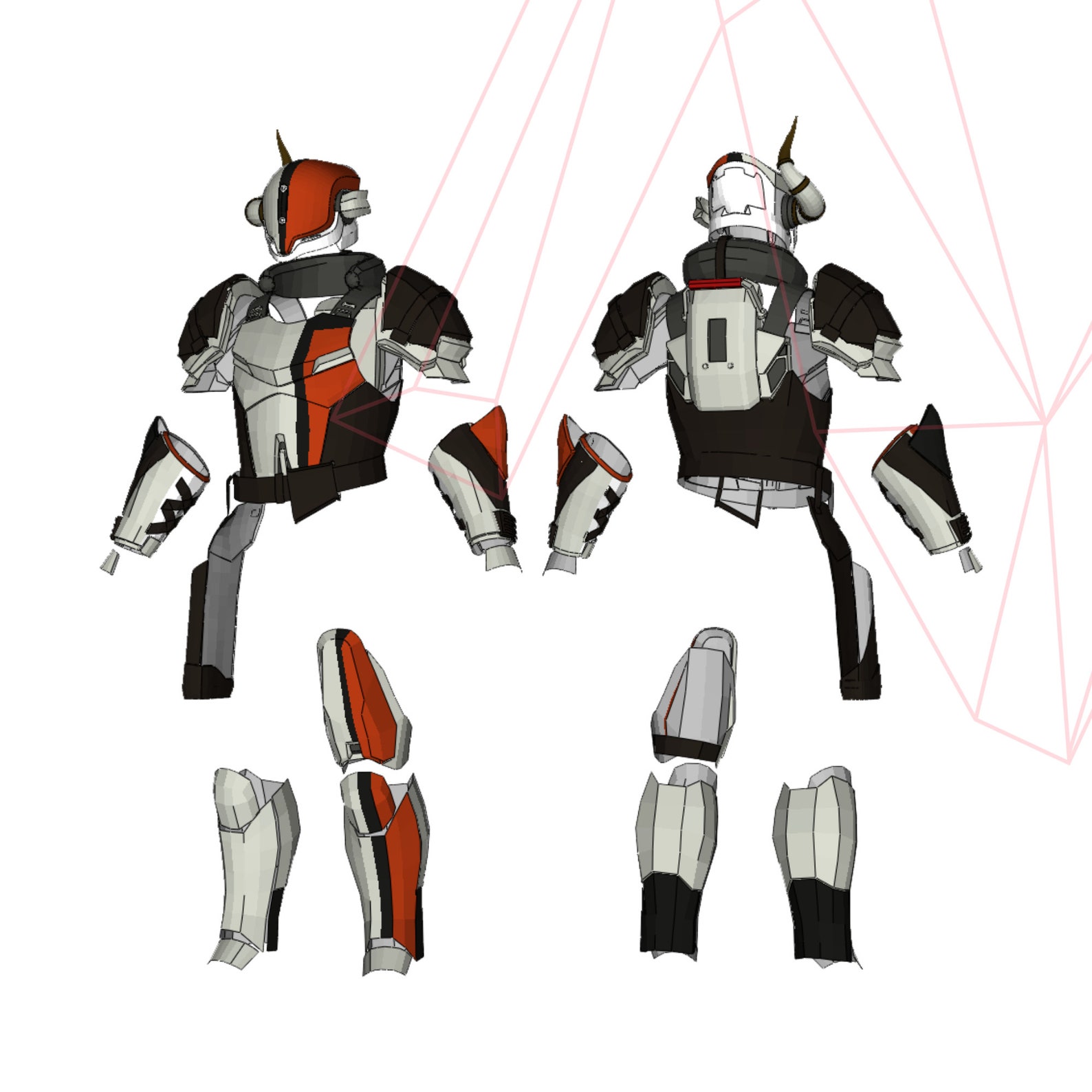 Destiny pepakura files - educationdast