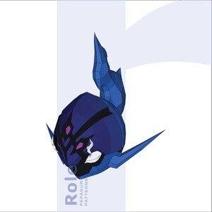 Ceruledge Inspired - DIY Cosplay Pepakura Foam Template - Etsy