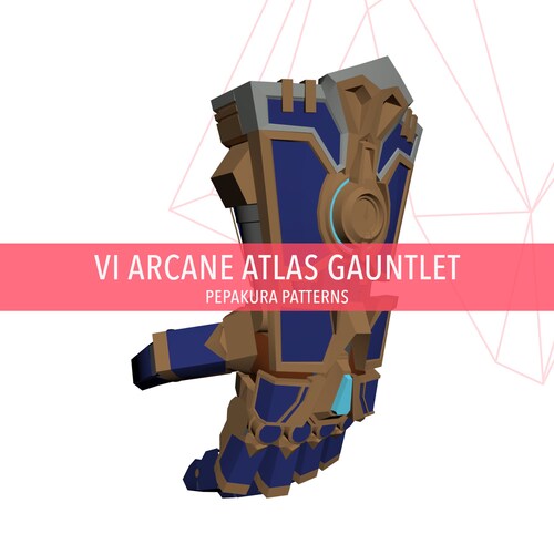 Vi Gauntlet Cosplay Foam Templates | Etsy