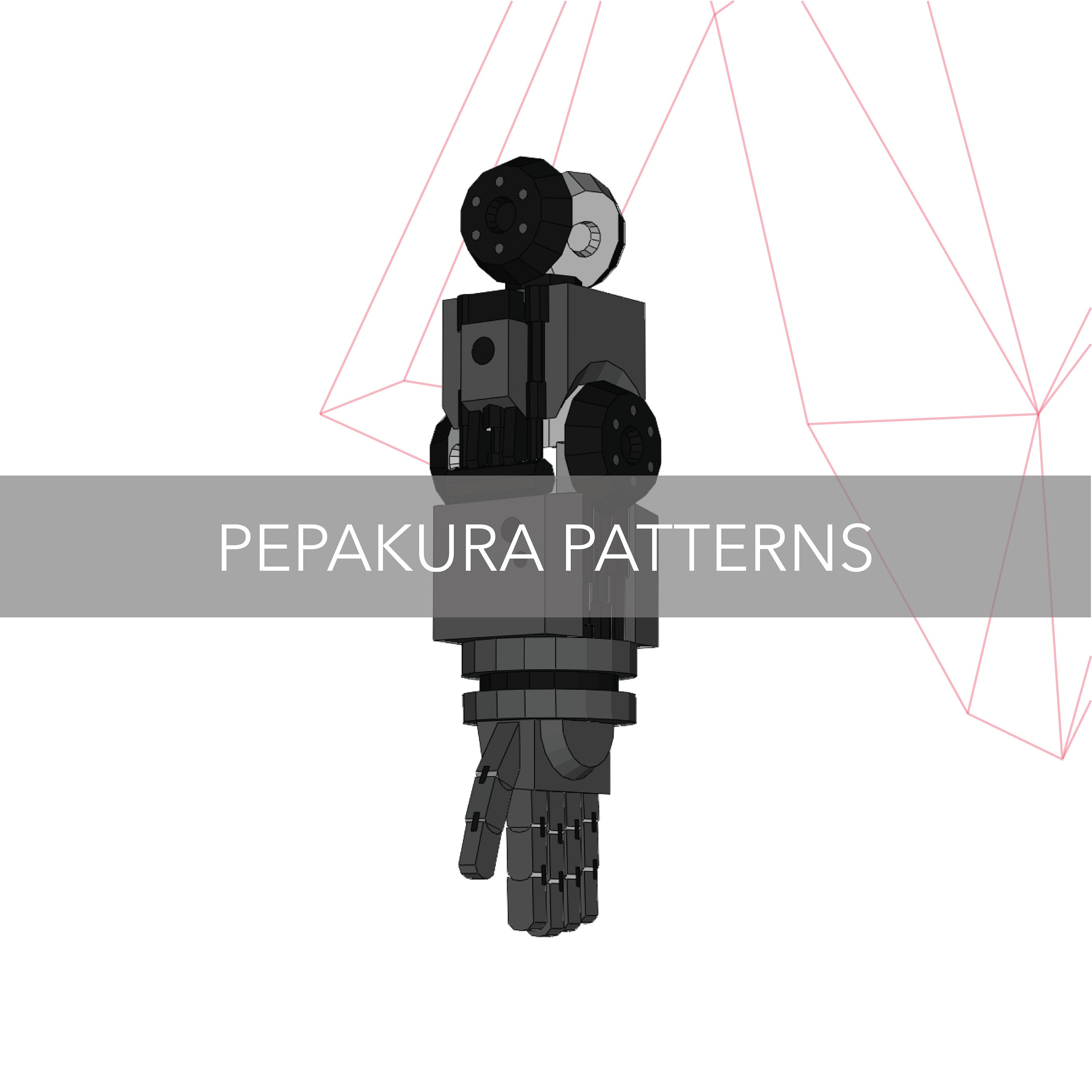 Eustass Pirate Mech Arm DIY Cosplay Pepakura Foam Template - Etsy