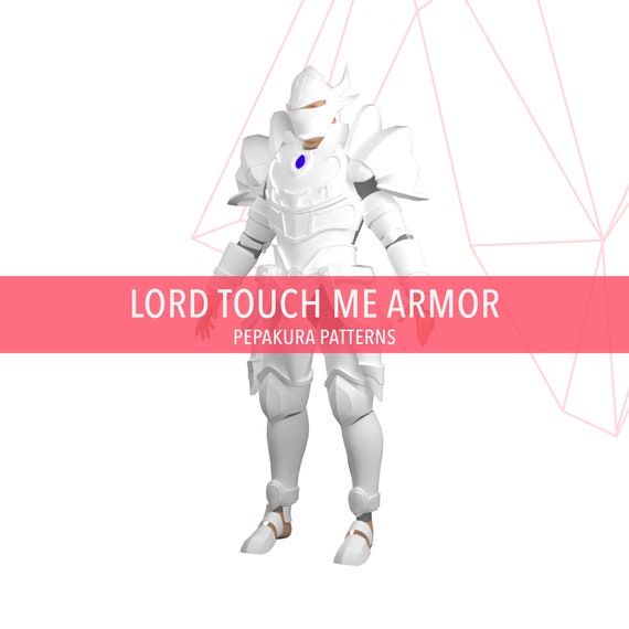 Armadura de Touch Me Patrones Pepakura | Etsy España