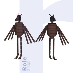 Kankuro Kuroari Puppet - DIY Cosplay Pepakura Foam Template - Etsy