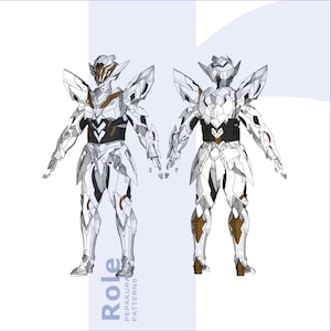 Honkai Star Rail SAM - DIY Cosplay Pepakura Foam Template - Etsy UK