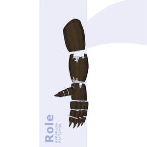 Dreadbear Inspired - Cosplay Pepakura Foam Template - Etsy