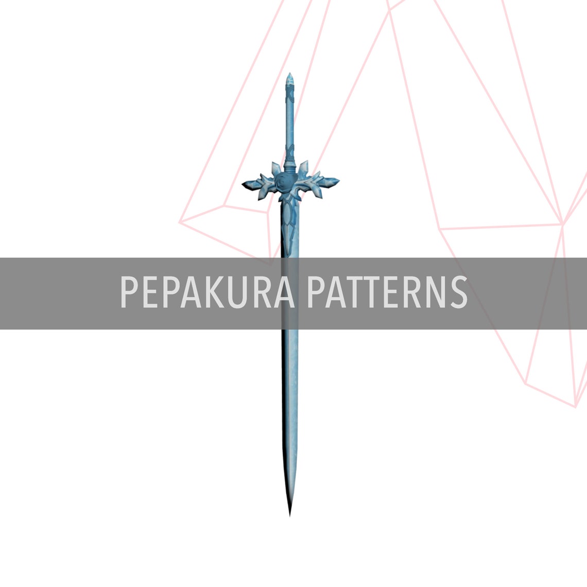 Eugeo Integrity Knight DIY Cosplay Pepakura Foam Template - Etsy