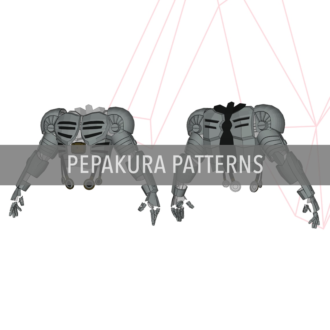 Genos Cyber Body - DIY Cosplay Pepakura Foam Template - Etsy