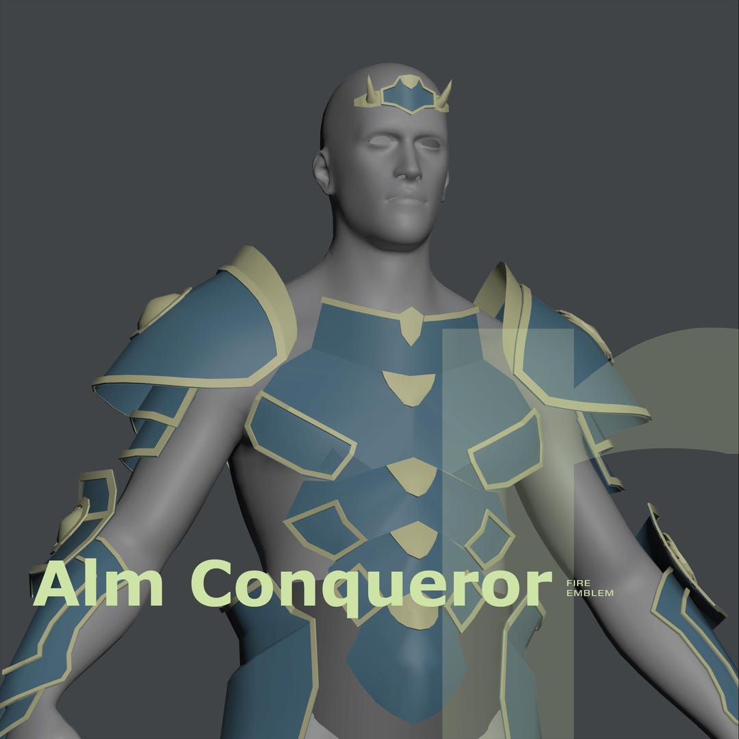 Alm Conqueror - DIY Cosplay Pepakura Foam Templates - Etsy