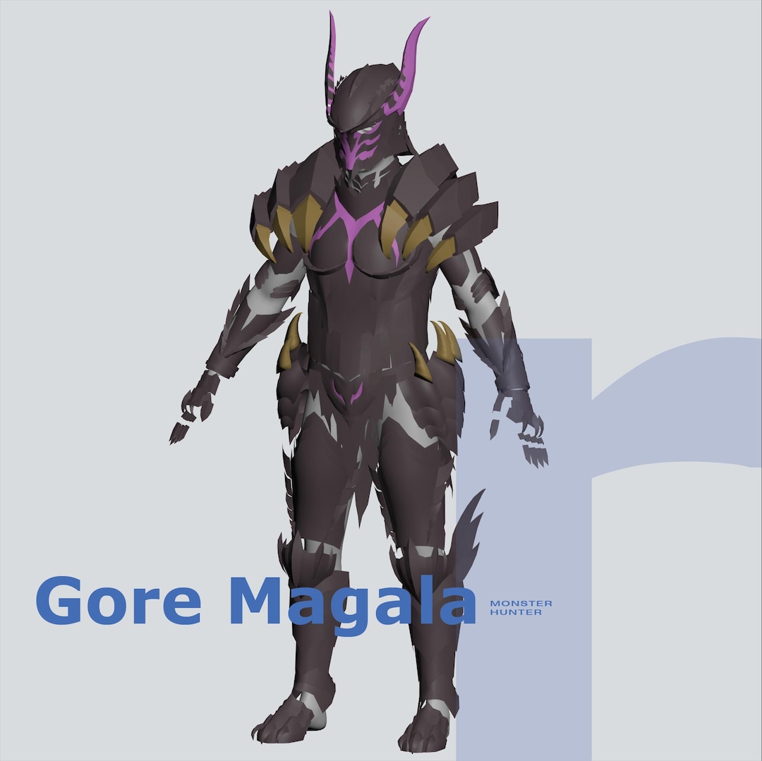 Gore Magala Armor - DIY Cosplay Pepakura Foam Templates - Etsy UK