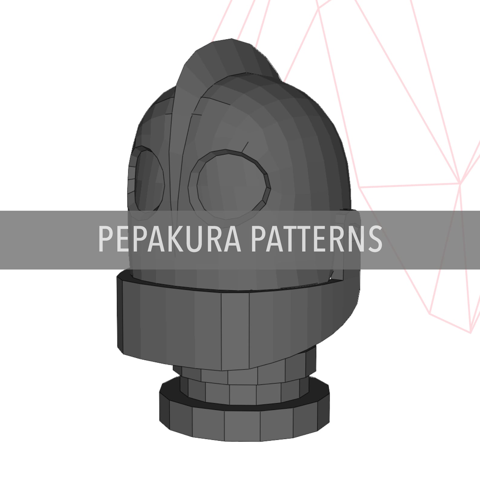 The Iron Giant Robot Cosplay Pepakura Foam Template - Etsy