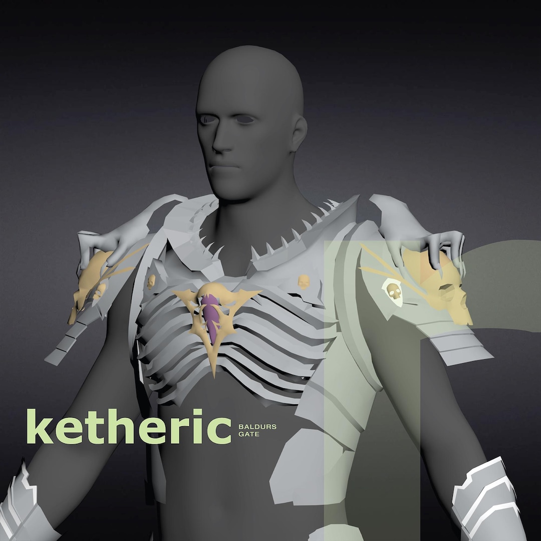 Ketheric Armor - DIY Cosplay Pepakura Foam Template - Etsy