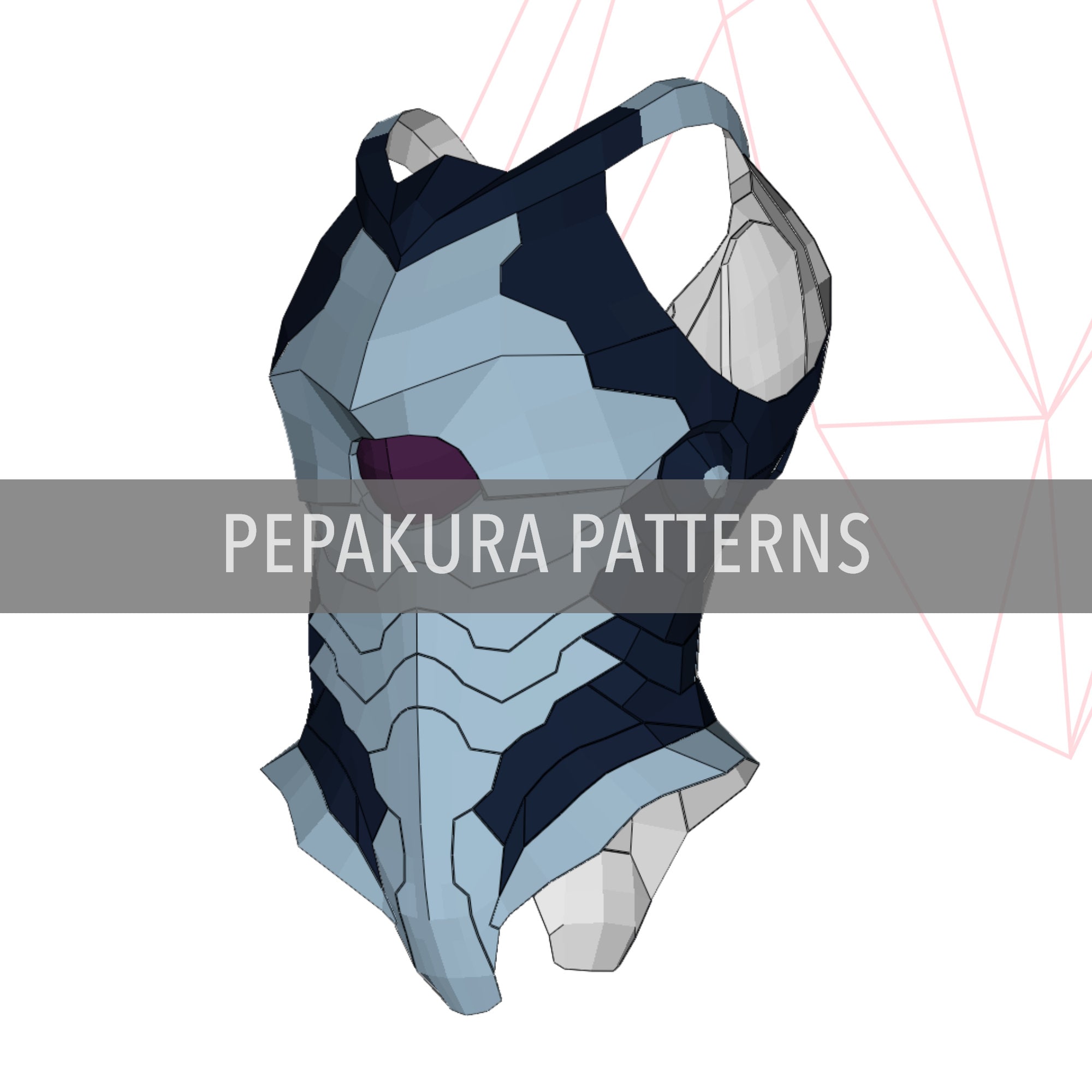 Raven Beak Armor Cosplay Pepakura Foam Template - Etsy Ireland