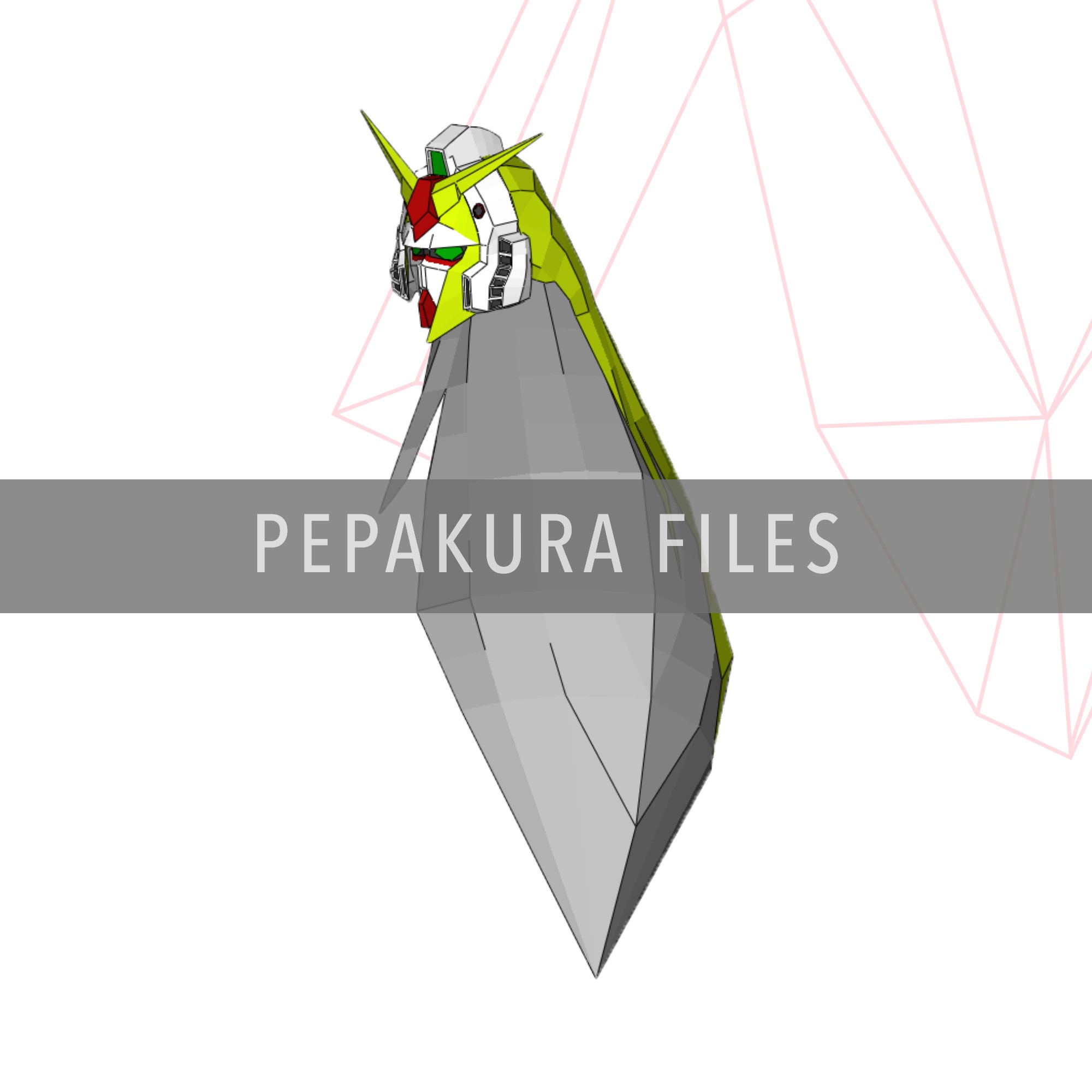 Nobel Gundam - DIY Cosplay Pepakura Foam Template - Etsy