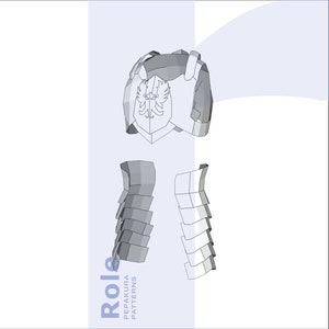 Grey Warden Knight Inspired - DIY Cosplay Pepakura Foam Template - Etsy