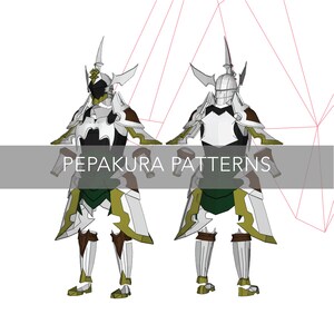 Armor of the Master Inspired DIY Cosplay Pepakura Foam Template - Etsy