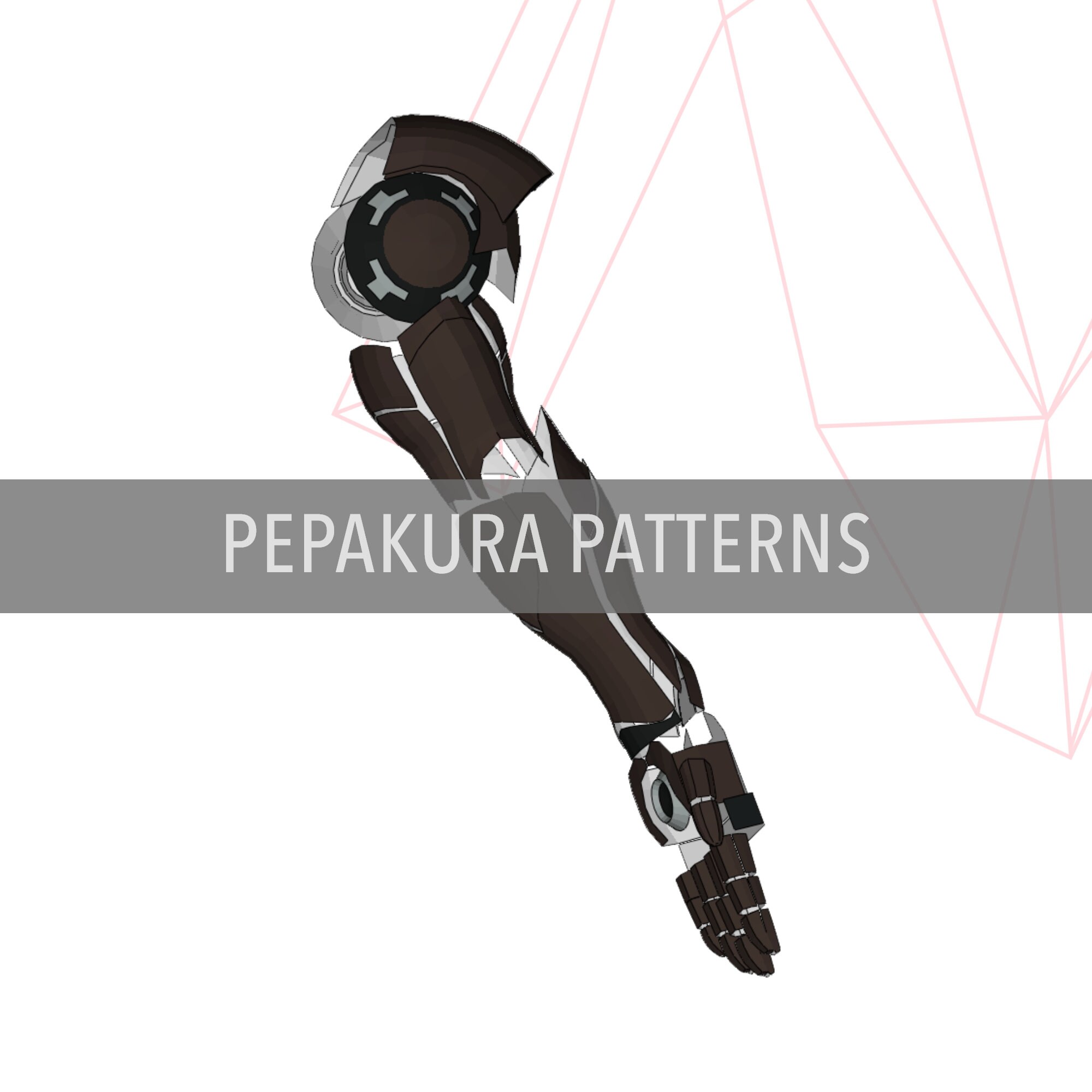 Genos G2 Arms Cosplay Pepakura Foam Templates - Etsy Australia