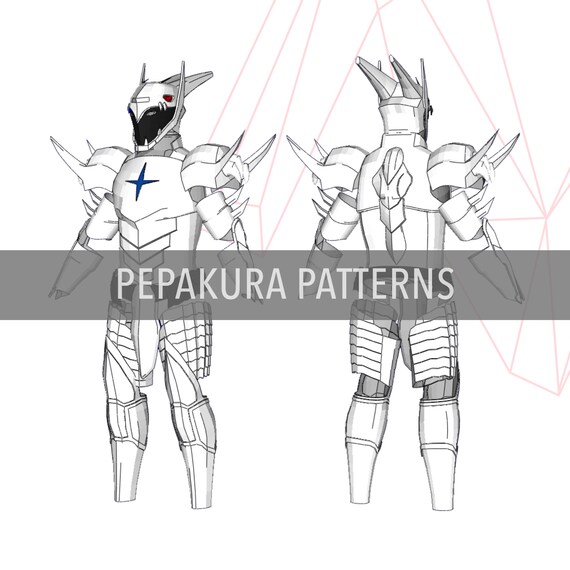 Model Making Craft Supplies & Tools Akame ga Kill Cosplay Pepakura Foam ...