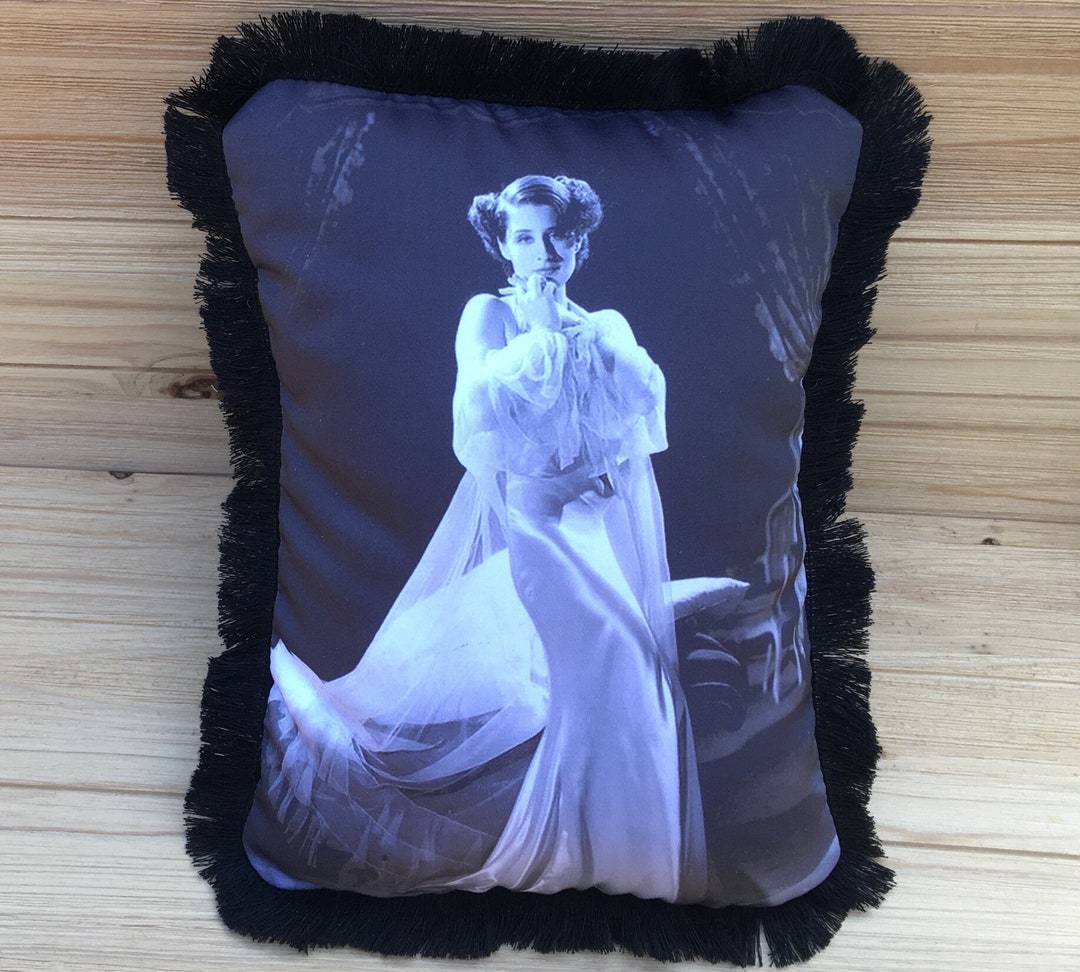 Norma Shearer Pillow: Handmade Classic Movie Art Pillow (with Fluffy ...