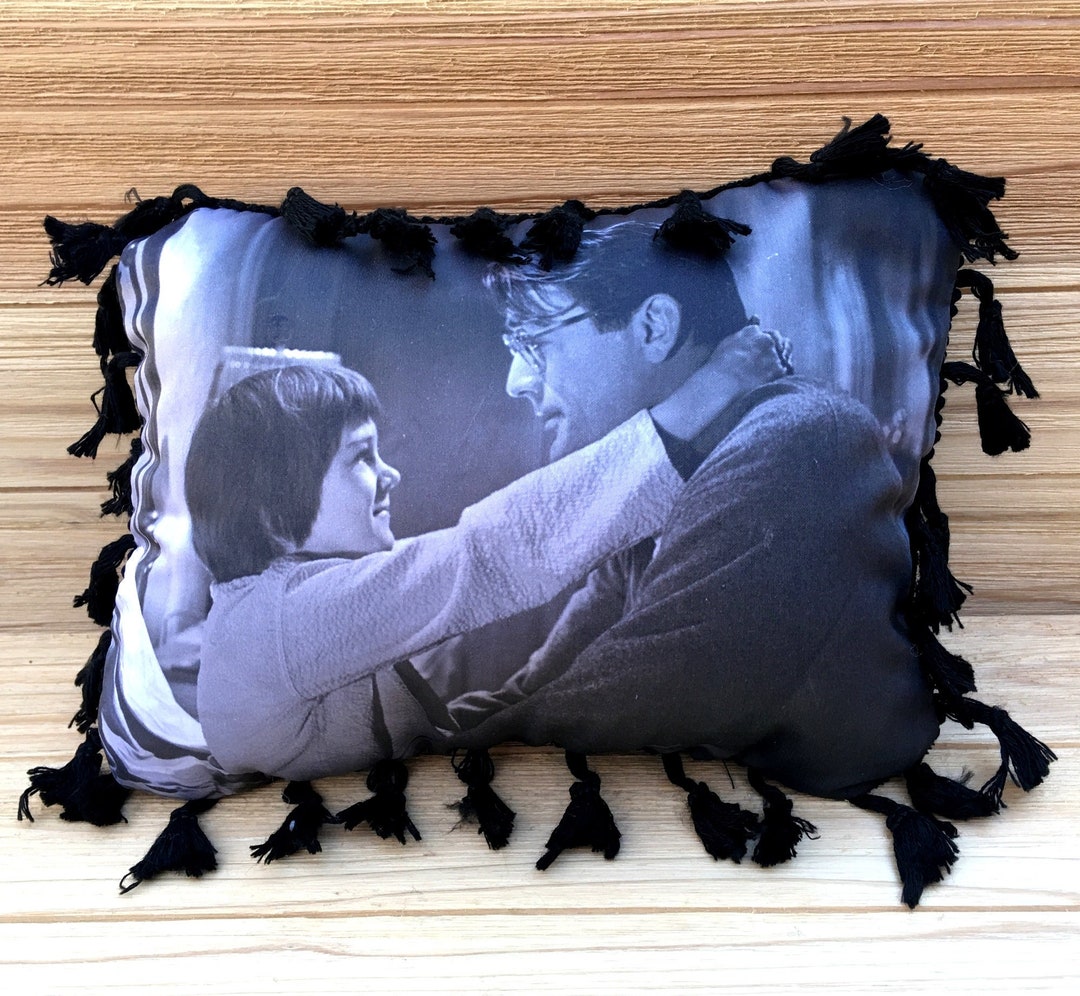 To Kill a Mockingbird- Handmade Classic Movie Art Pillow (with Fluffy ...