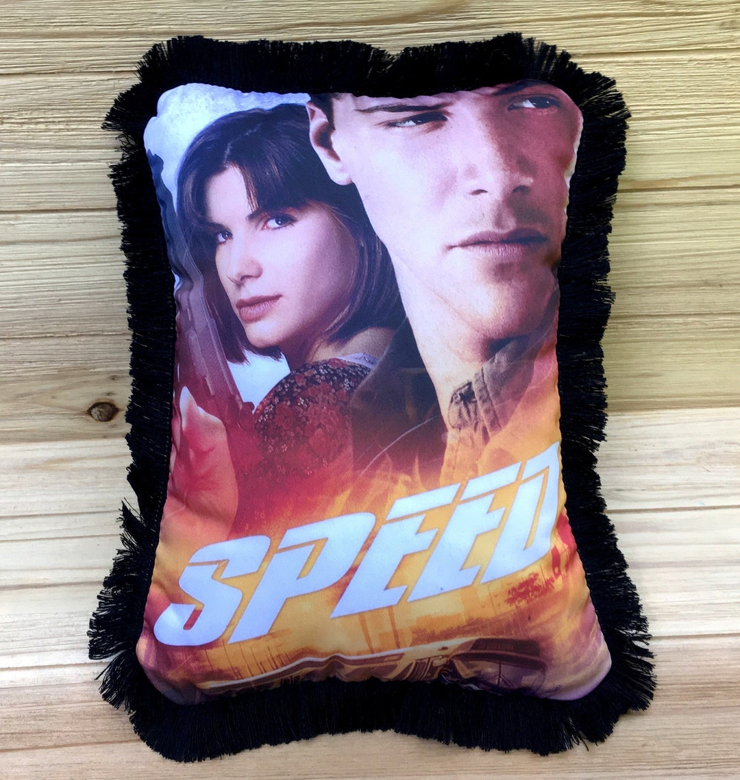 Speed Pillow- Handmade Classic Movie Art Pillow (with Fluffy Stuffing ...