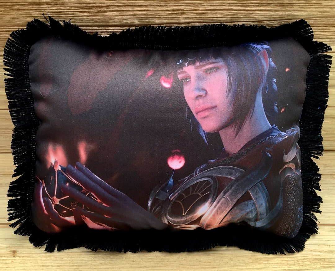 Baldur's Gate 3- Shadowheart Handmade Animation Art Pillow (with Fluffy ...