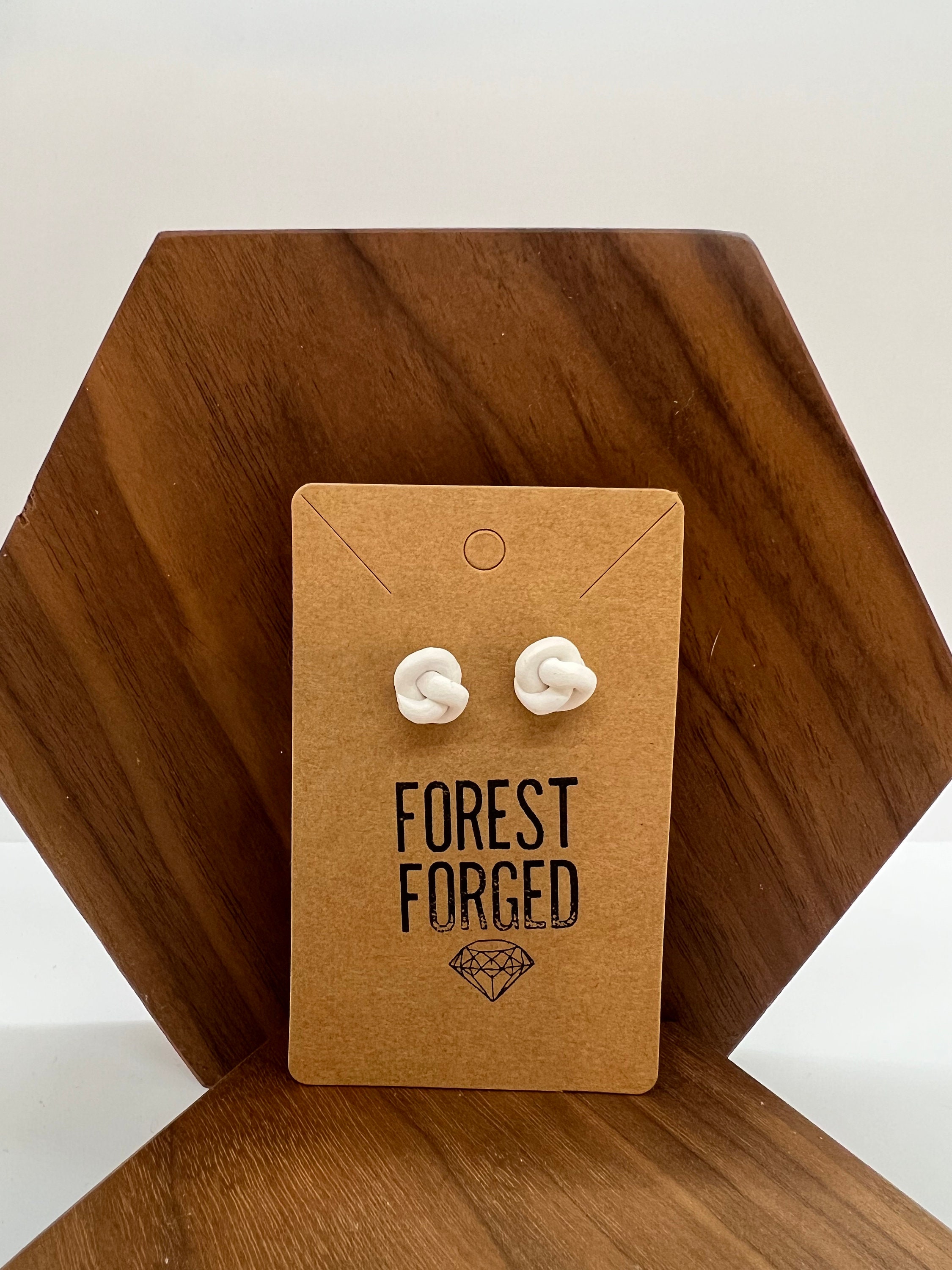 Knot Stud Earring - Etsy