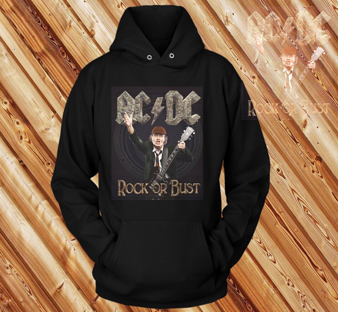 ACDC Rock and Bust Half Tones Png for DTG, Dtf Only - Etsy
