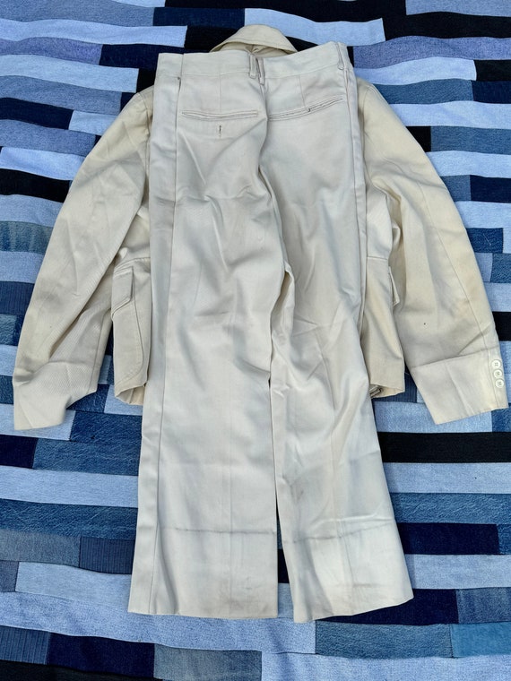 Vintage 1970s Levi’s Panatela Wildfire white casual s… - Gem