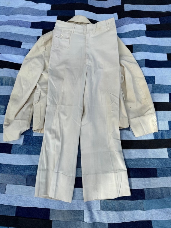 Vintage 1970s Levi’s Panatela Wildfire white casual s… - Gem