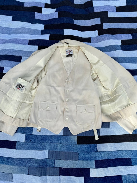 Vintage 1970s Levi’s Panatela Wildfire white casual s… - Gem